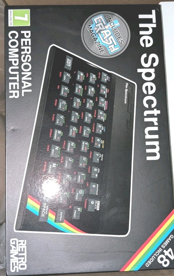 The Spectrum Console Retro Games - BRAND NEW - 48 Games - 🎁 Childhood ...