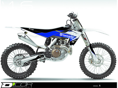 D COR 2018 FX 350 Husqvarna COMPLETE GRAPHIC KIT WHITE 20-70-400-WH | eBay