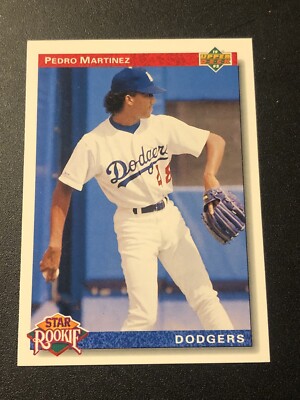 1992 Upper Deck Star Rookie Pedro Martinez #18 Rookie RC HOF | eBay