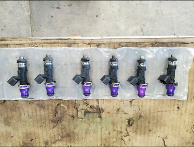 Set Of 6 Injector Dynamics Id1000 cc Injectors With Toyota Fuel Rail ...