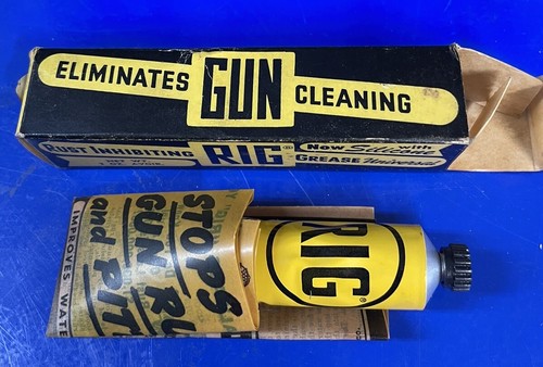 Vintage RIG Products Company Rust Inhibiting Firearm Grease ...