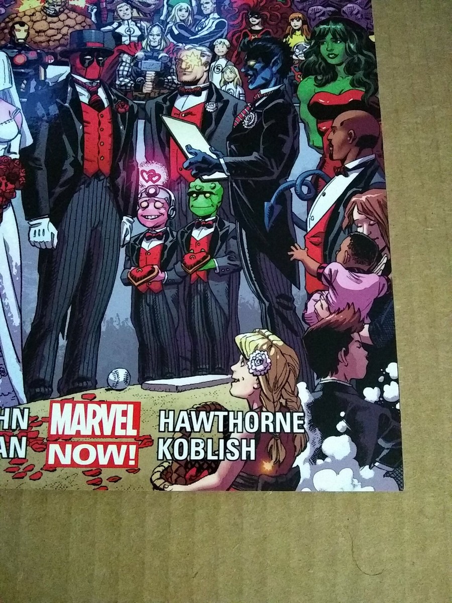 Spiderman Deadpool Wedding