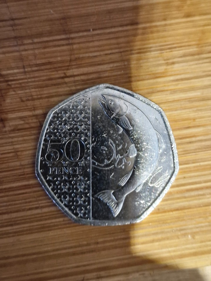 king charles 2023 atlantic salmon 50p coin | eBay UK