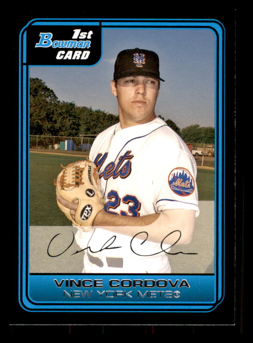 2006 Baseball Bowman Vince Cordova New York Mets #B59 2 | eBay