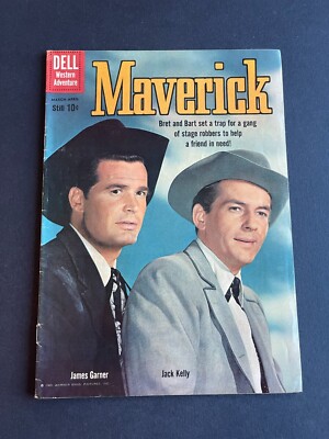 Maverick #9 - James Garner (Dell, 1960) F/VF | eBay