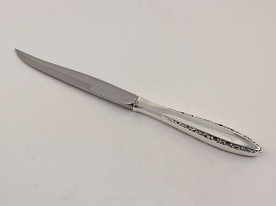 Lunt Lace Point Sterling Silver Steak Knife - 9 1/8" - No Monograms | eBay