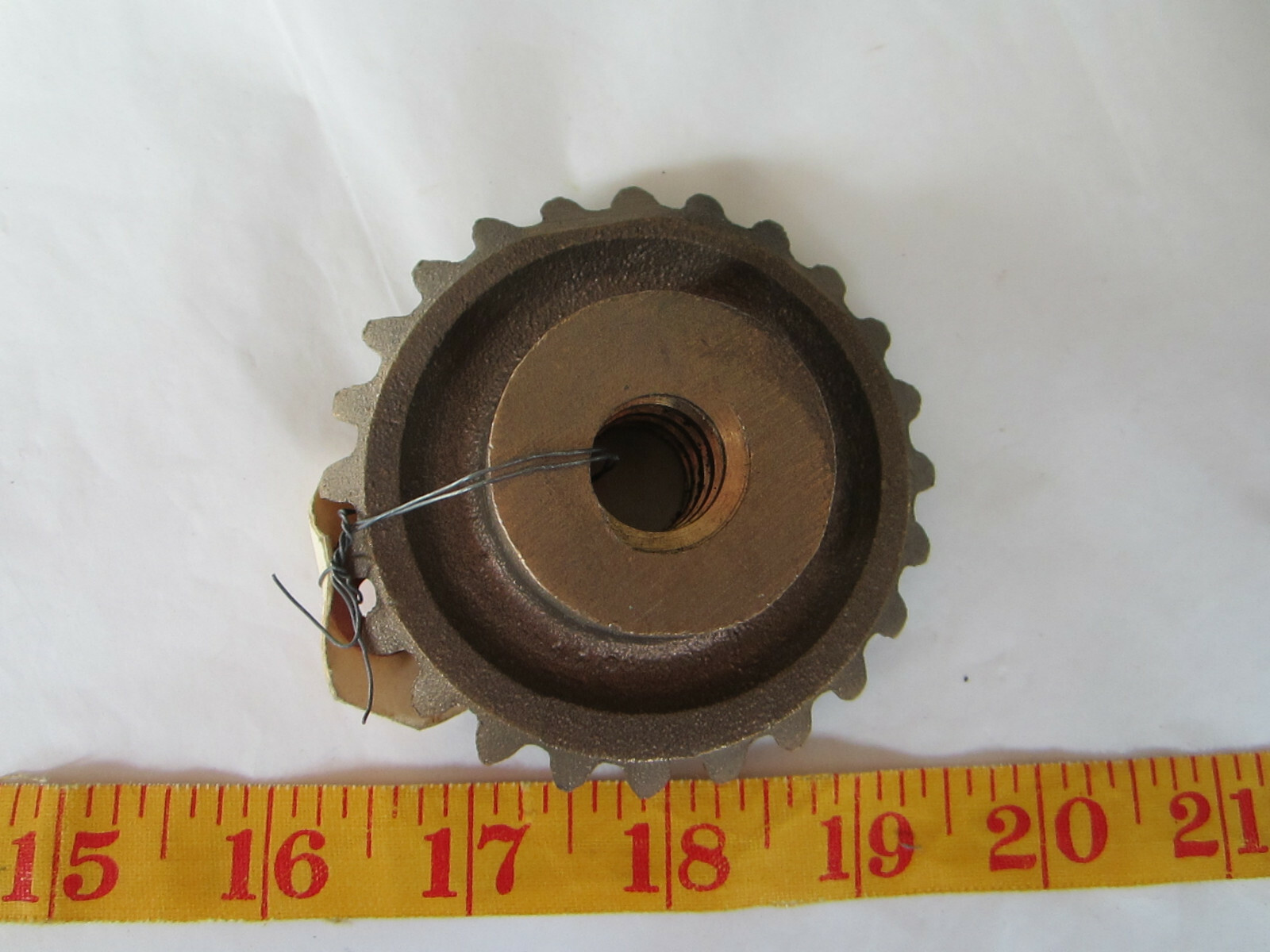 BRASS 24 TOOTH BEVEL GEAR WITH ACME THREADED SHAFT | eBay