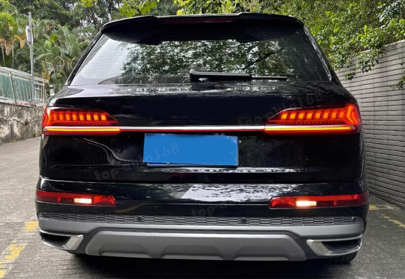 Rear Door LED Driving Lights Turn Lights Braking Lights For Audi Q7 ...