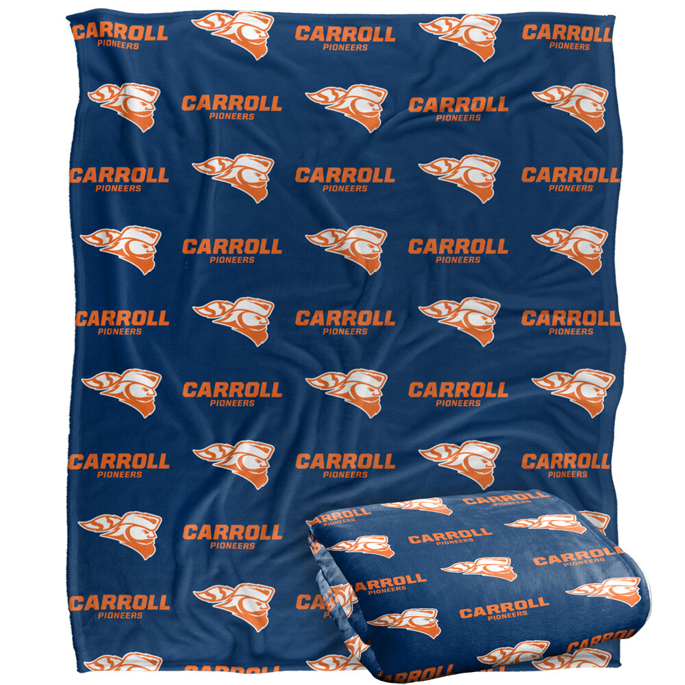 Carroll University Logo Pattern Silky Touch Super Soft Throw Blanket | eBay