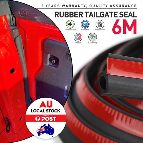 MODIGT TAILGATE SEAL KIT FOR HOLDEN COLORADO RUBBER UTE DUST TAIL GATE ...