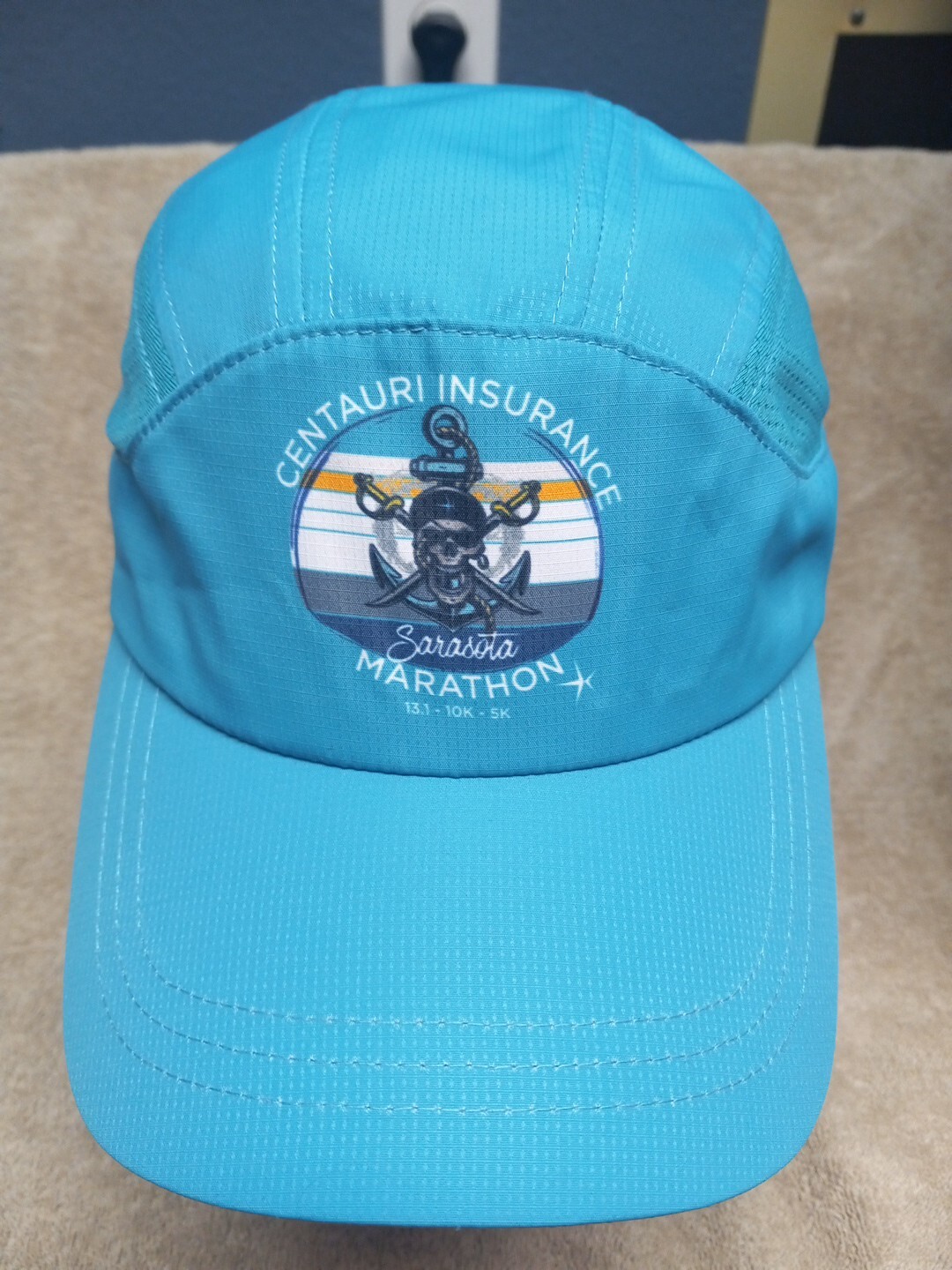 Centauri Insurance Sarasota Marathon - Running Hat 🧢 Run 941 | eBay