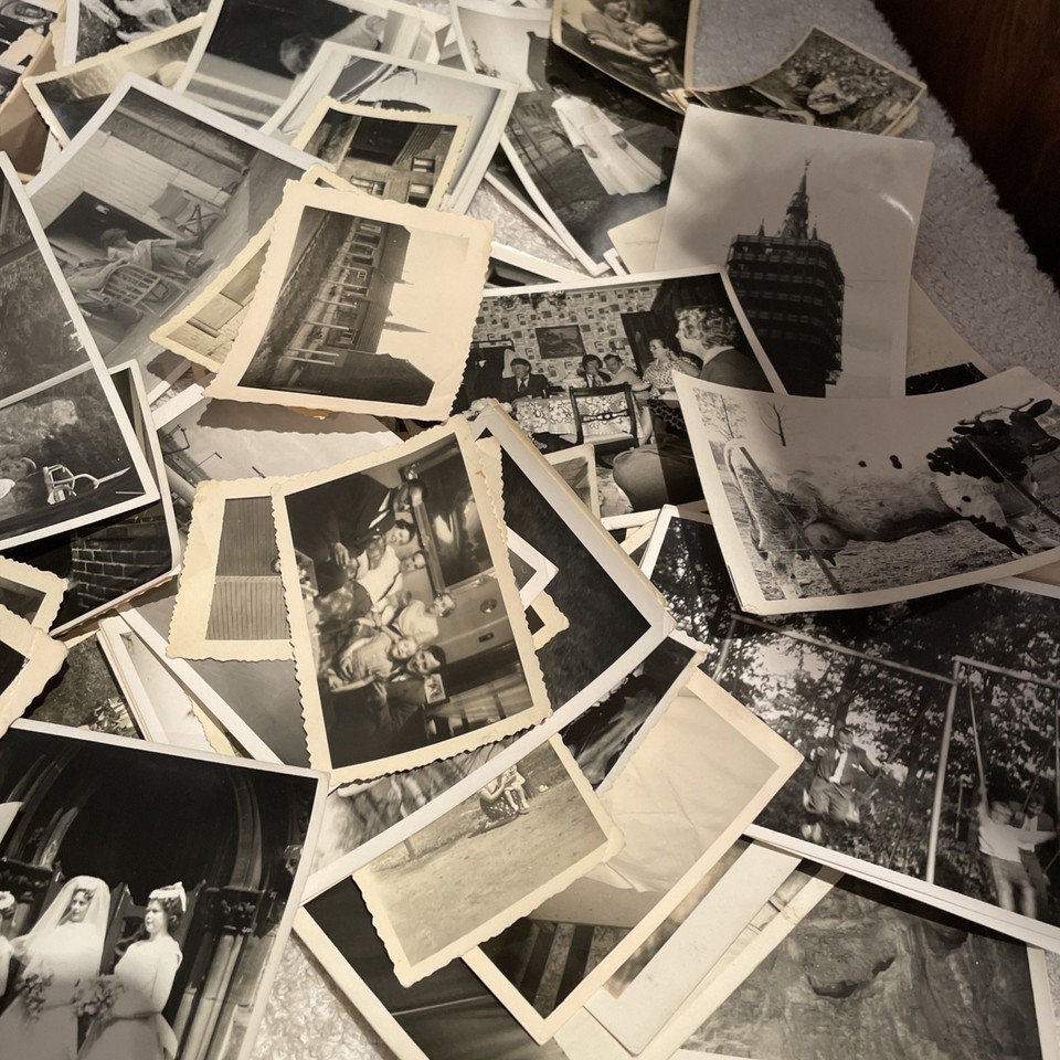 WW1 ,WW2 Job lot of vintage black & white photographs -Family ...