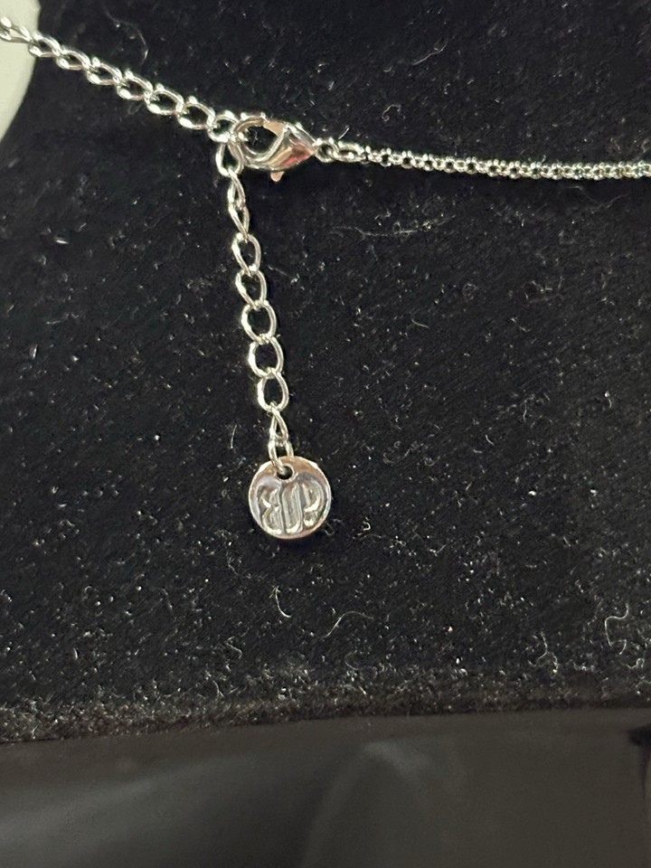 Necklace Bomb Party BP Jewelry 18" RBP Bicolor Orange/Yellow Teardrop ...