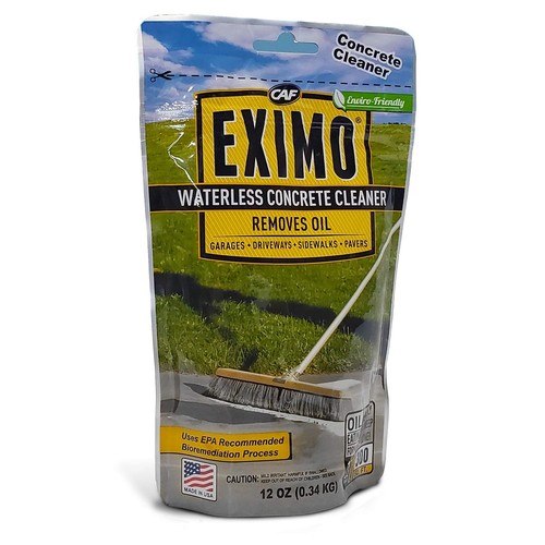 Caf Outdoor Cleaning Eximo® Waterless Concrete Cleaner (0.75 Lbs) for ...