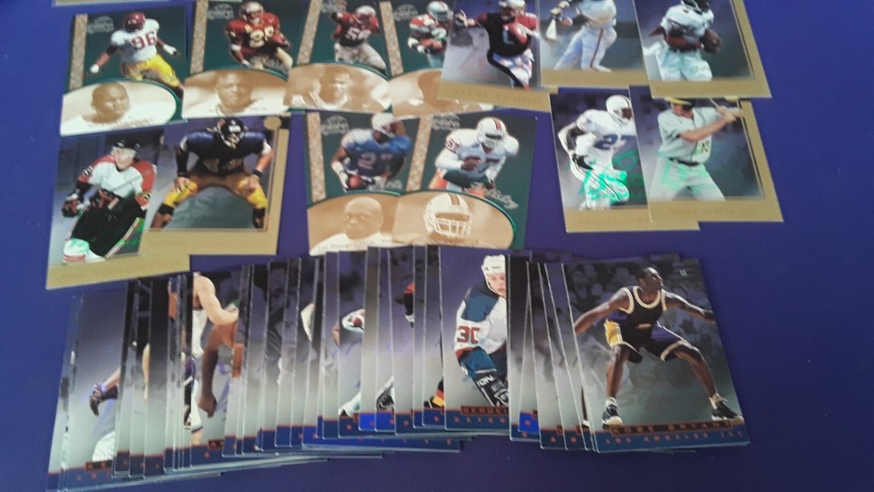 1997 CLASSIC VISION SET COMPLETE W/KOBE BRYANT 1-50 RC+ 14 GOLD + 6 ...