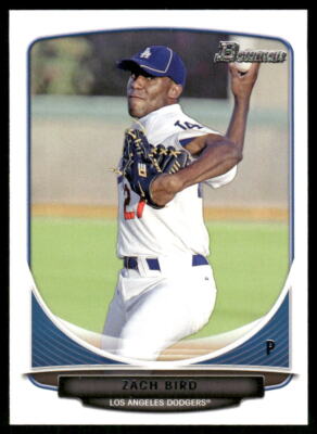 Zach Bird 2013 Bowman Prospects #BP61 Los Angeles Dodgers | eBay