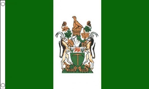RHODESIA FLAG 5' x 3' Rhodesian 1968 to 1979 African Africa Old ...