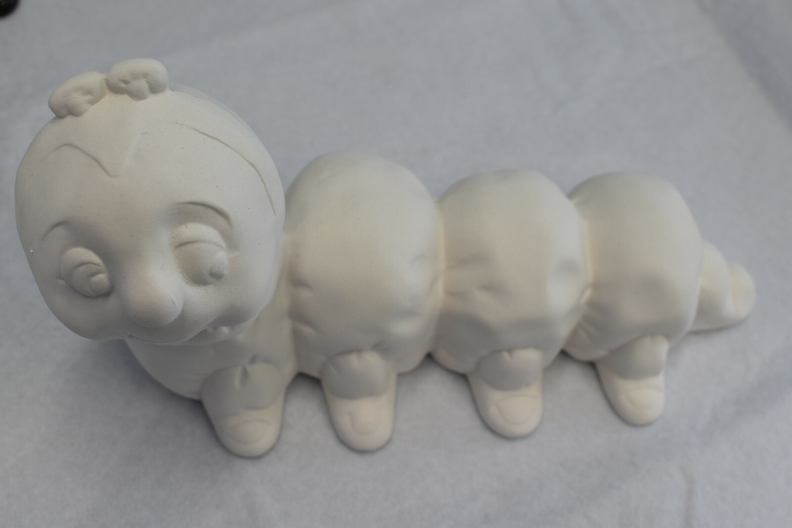 Vintage Inchworm - Ready to Paint - Ceramic Bisque; ONE LEFT!! | eBay