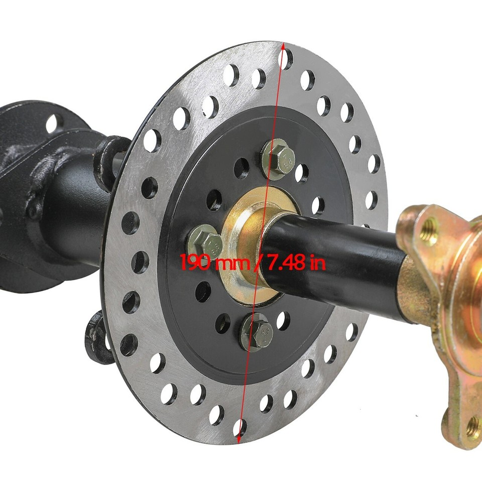 48V 500W 1000W Elecrtic Motor Differential Brushless Rear Axle Tricycle ...
