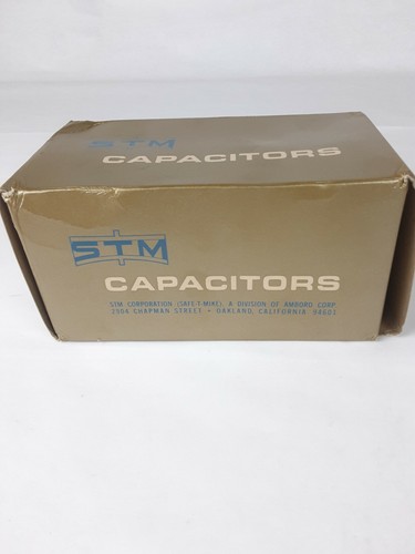 STM Computer Grade Capacitor 8,500 MFD 100 WVDV MFG Code 99392 | eBay