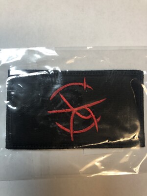 Halo Mark Of Shame Logo Embroidered Patch Black w/ Hook Fastener | eBay