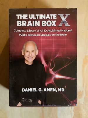 The Ultimate Brain Box X Dr Daniel Amen Collection 10 DVD Box Set PBS ...