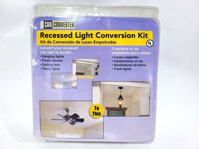 Recessed Light Ceiling Fan Conversion Kit | Homeminimalisite.com