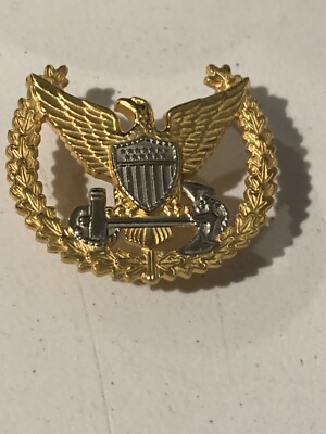 Vintage 60s Vintage US Coast Guard Command Ashore Badge Insignia Full ...