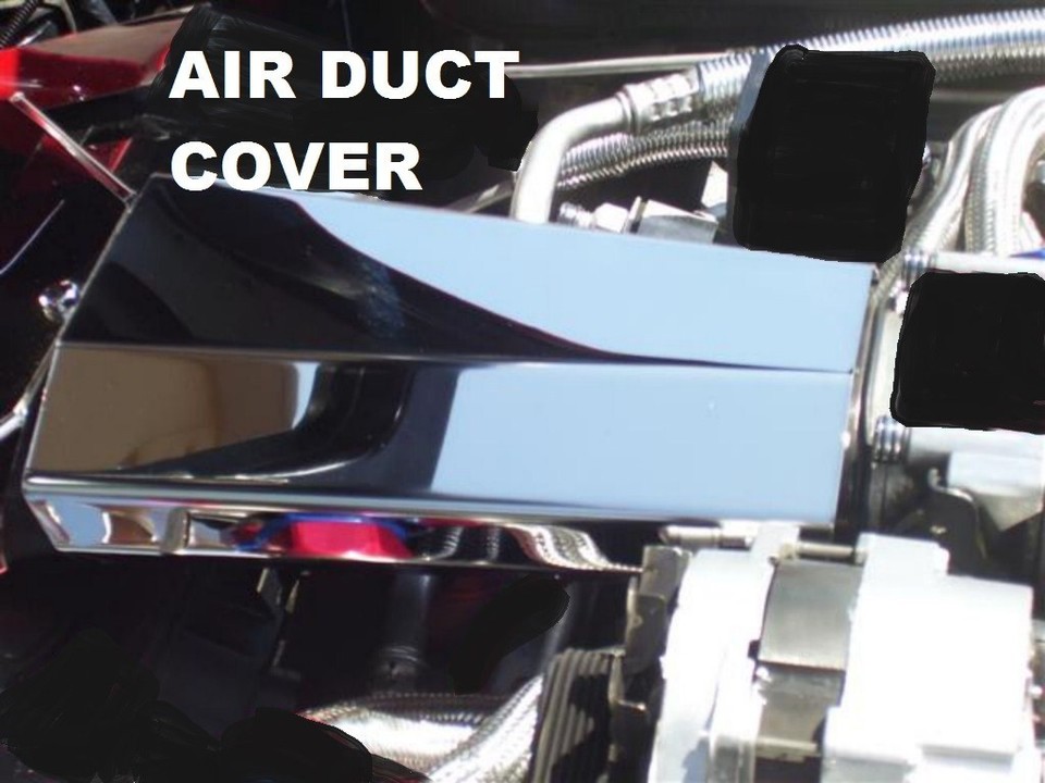 C4 Corvette 1991 Engine Dress Up Covers 10pC chrome look polished ...