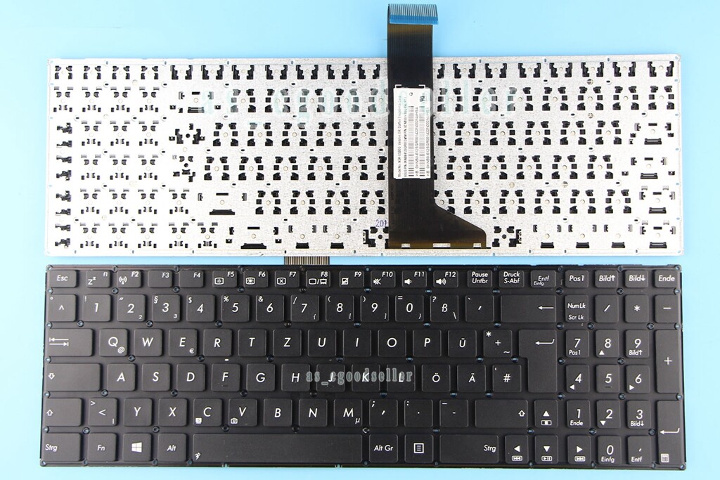 New for ASUS A550Z A552E A552M A552W X750J X750L F750J Keyboard German ...
