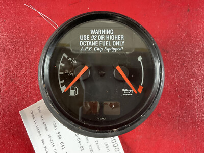 1989-1994 Porsche 911 964 993 Oil & Fuel Level Gauge 96464120200 83253 ...