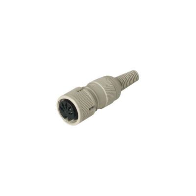 1 x Hirschmann 930 764-517 MAK 3100S 3-Pin Female DIN Socket, Cable ...