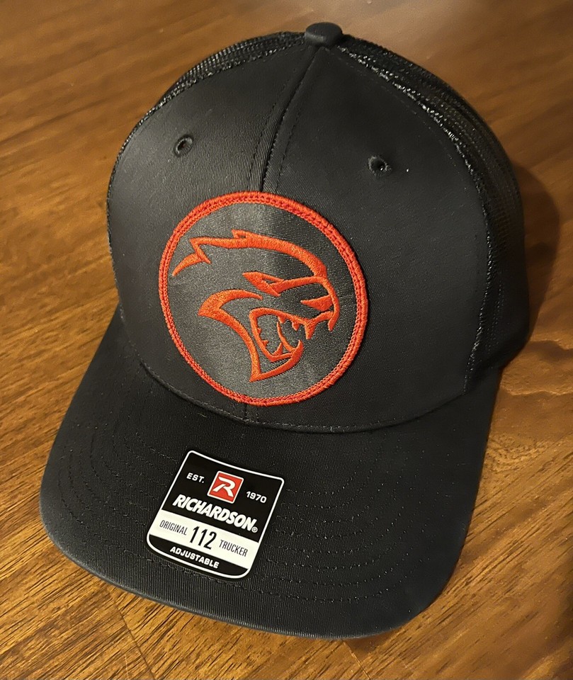 Mopar Dodge Challenger SRT Hellcat Hemi Trucker Hat Richardson 112 ...