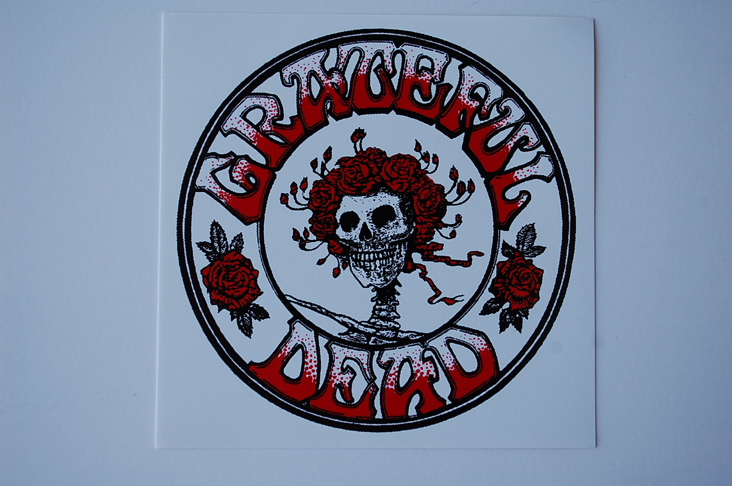 Grateful Dead Vinyl Sticker Decal 4" X 4" Deadhead (290) | eBay UK