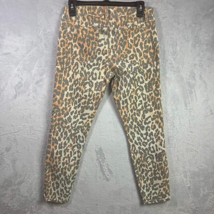 Joes Jeans Wild Leopard Print Skinny Pants Stretchy Waist 27 NWT | eBay