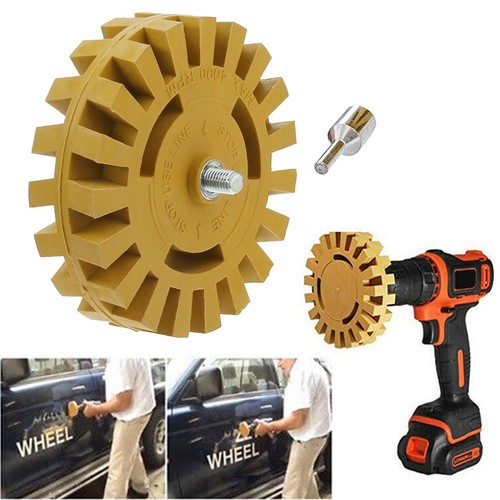 20mm Stripe Rubber Eraser Decal Removal Wheel Car Fluted Toffee Caramel ...