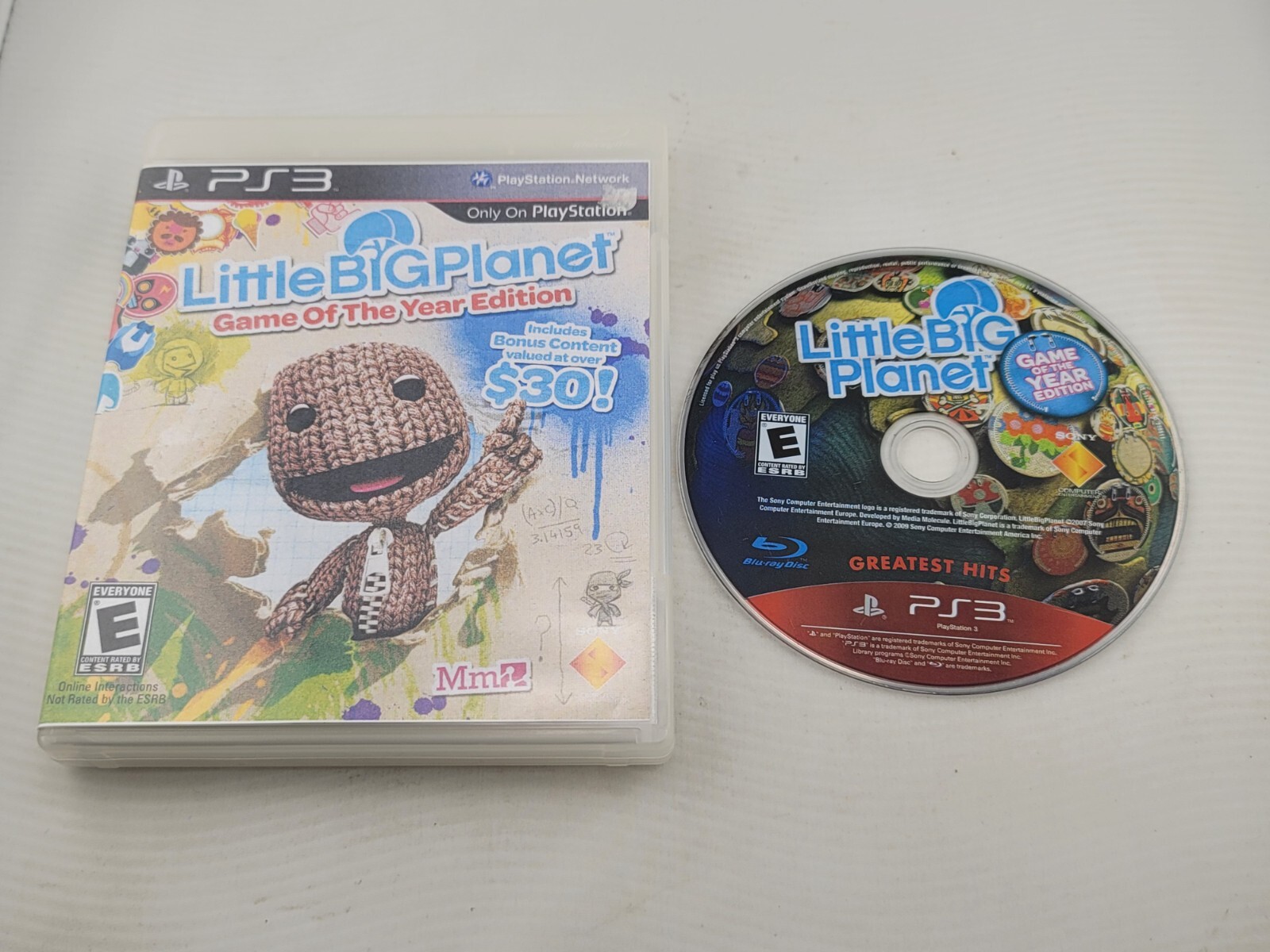 LittleBigPlanet Game Of The Year Edition Original Sony Playstation 3 ...