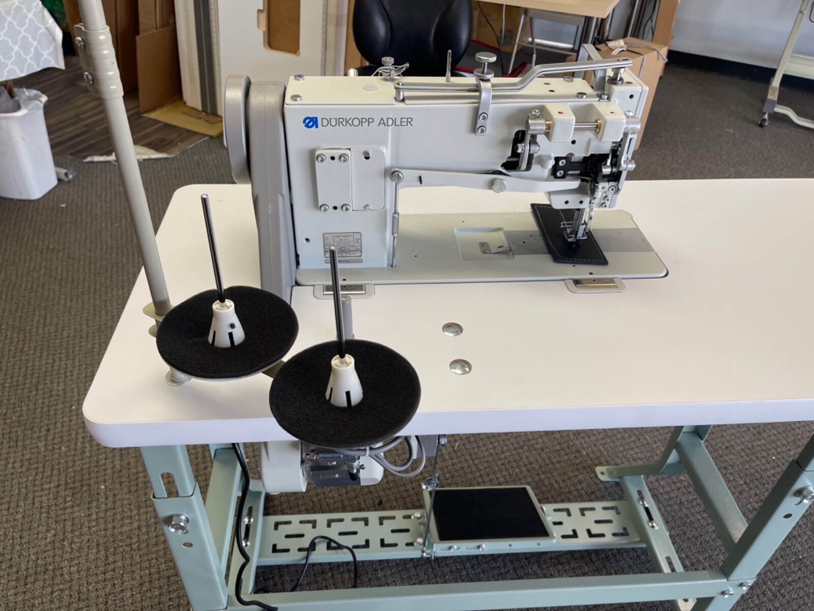 Durkopp Adler 267-373 Single Needle Walking Foot Sewing Machine with ...