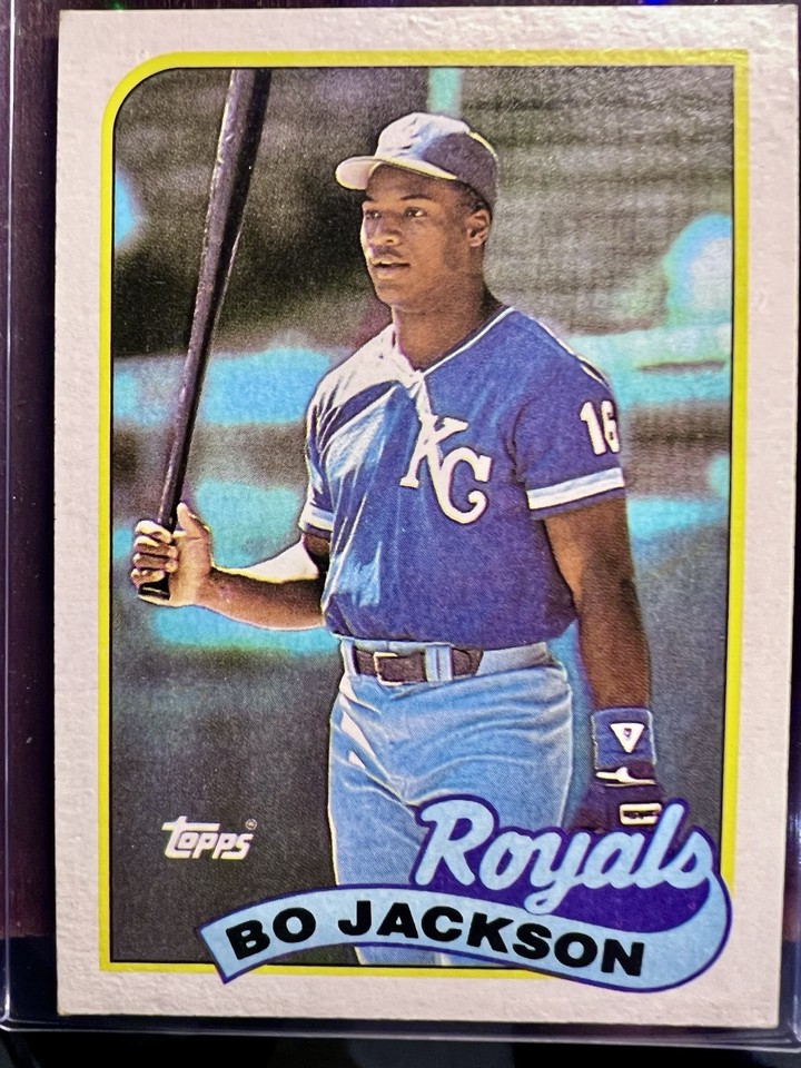 Multiple Error!! 1989 Topps Card Of Bo Jackson | eBay