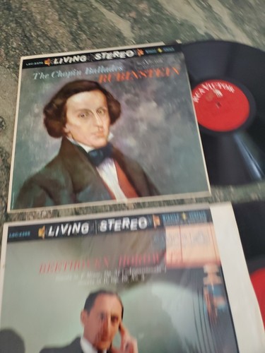 Lot 2 CHOPIN BALLADES RUBINSTEIN LSC-2370 LSC-2370 HOROWITZ Beethoven ...