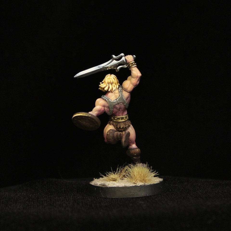 Hand Painted Male Human Barbarian | Ranger | Fighter | Miniature D&D ...