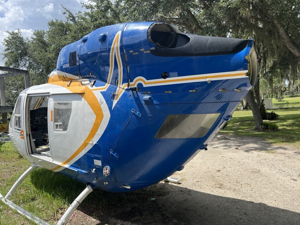 BK 117 Helicopter Fuselage display Movie Prop | eBay