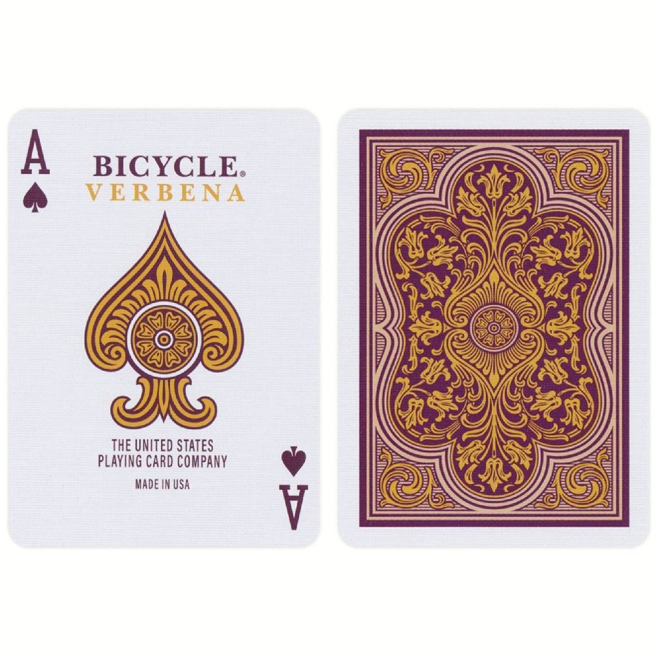 Bicycle Verbena Playing Cards Deck Poker Size Air-Cushion Finish USpcc NEW | eBay Australia