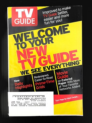 TV Guide Welcome to Your New TV Guide LA Edition Sept. 20-26, 2003 ...