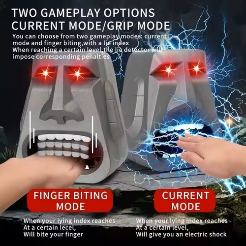 SHOCKING & BITING LIE DETECTOR GAME-CAN YOU HANDLE THE TRUTH? PARTY FUN ...