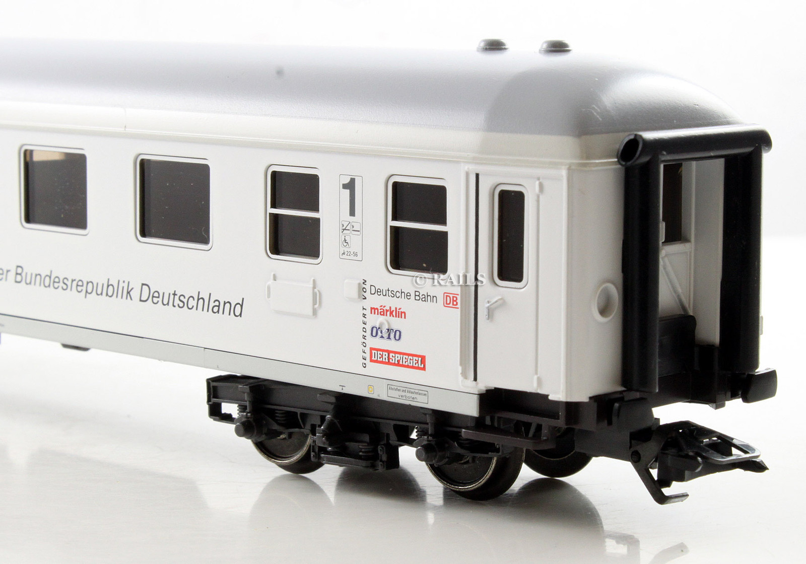 MARKLIN HO SCALE 43841 40+10 DB HOUSE OF GERMAN HISTORY SPECIAL COACH ...