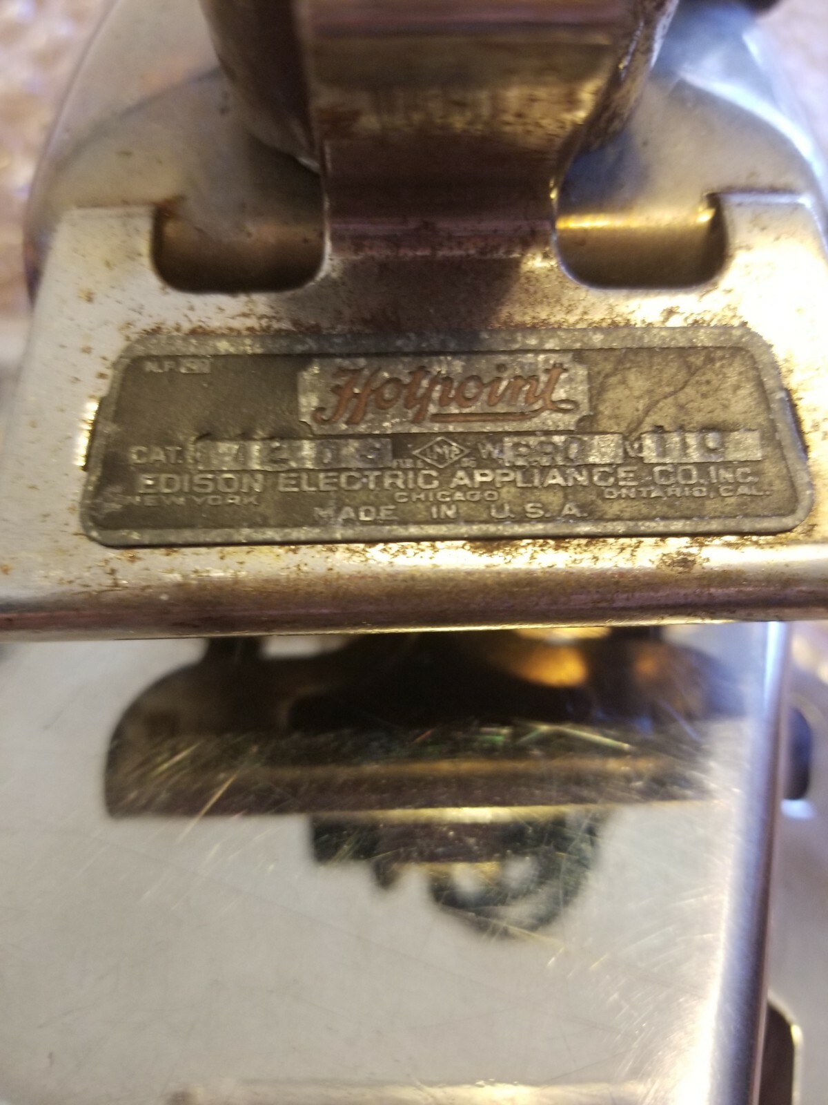 Antique Vintage Hotpoint Iron by Edison Electric Mfg. Co | eBay