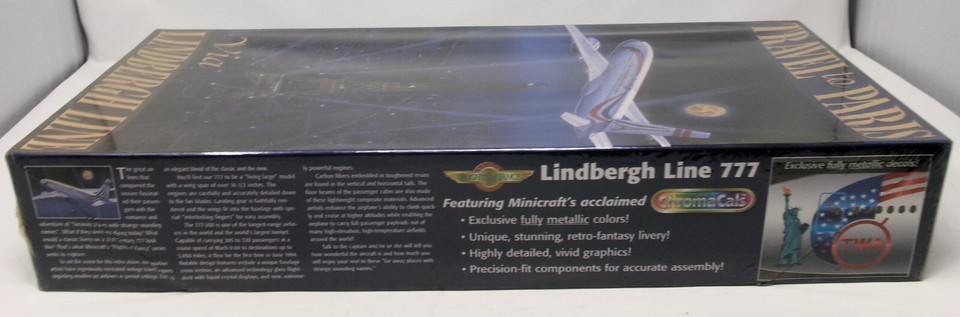 Minicraft 15004 Lindbergh Line 777 Travel to Paris Plane model kit 1/ ...
