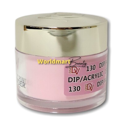 DND DIVA Dip-Acrylic Powder 2fl.oz Color Powder DV130- Delicate Blush ...