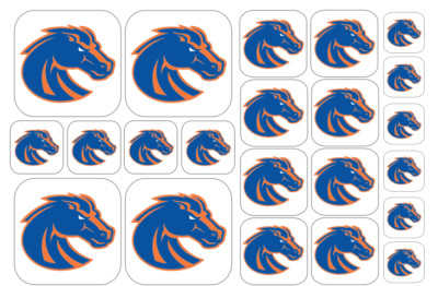 Boise State Broncos Team Stickers - Multiple Sizes/Glossy/Matte - Free ...